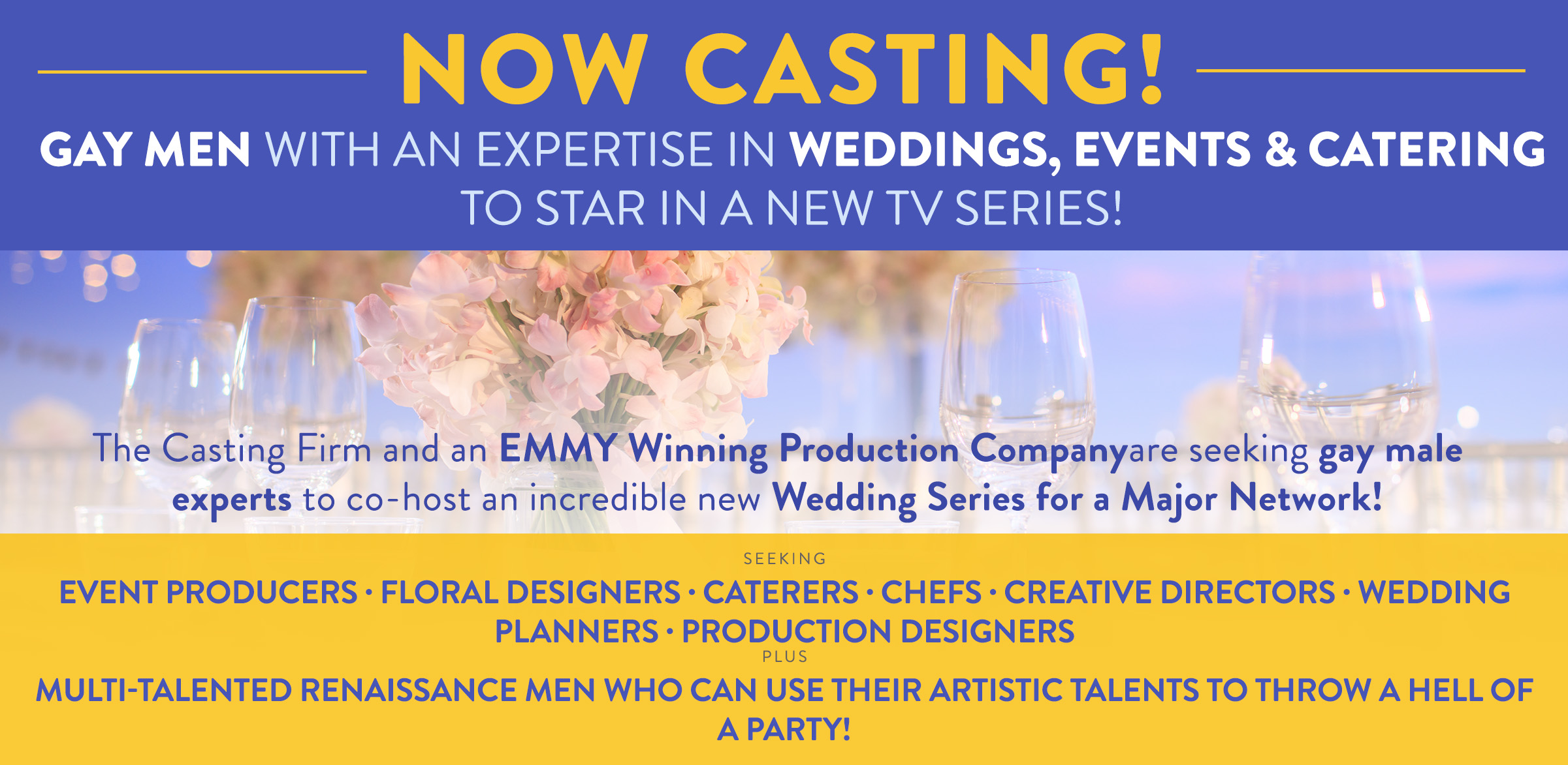 Gay Male Wedding & Event Planners, Caterers, Florists & more ...